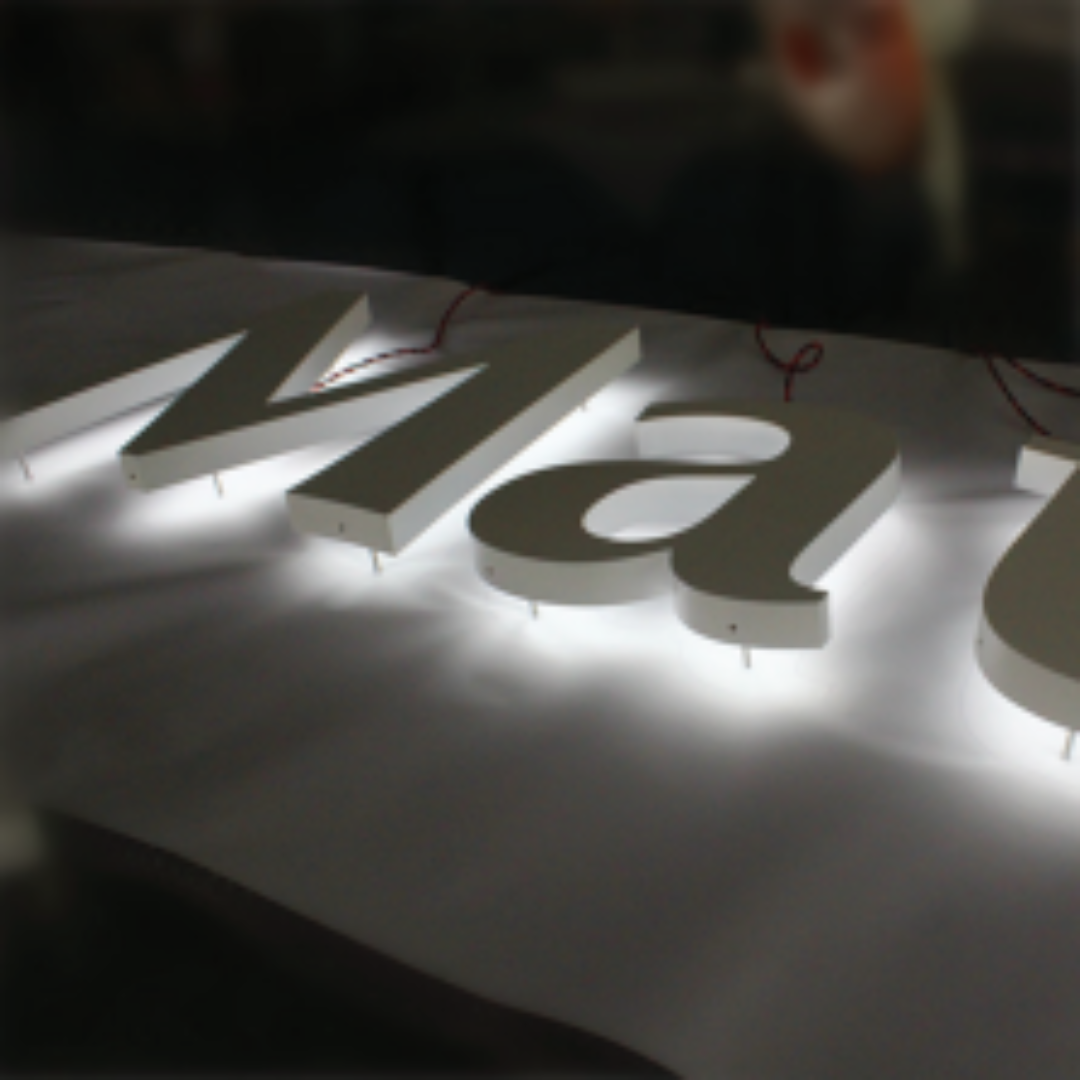 Halo-lit Illuminated Letters | Advance Supplies