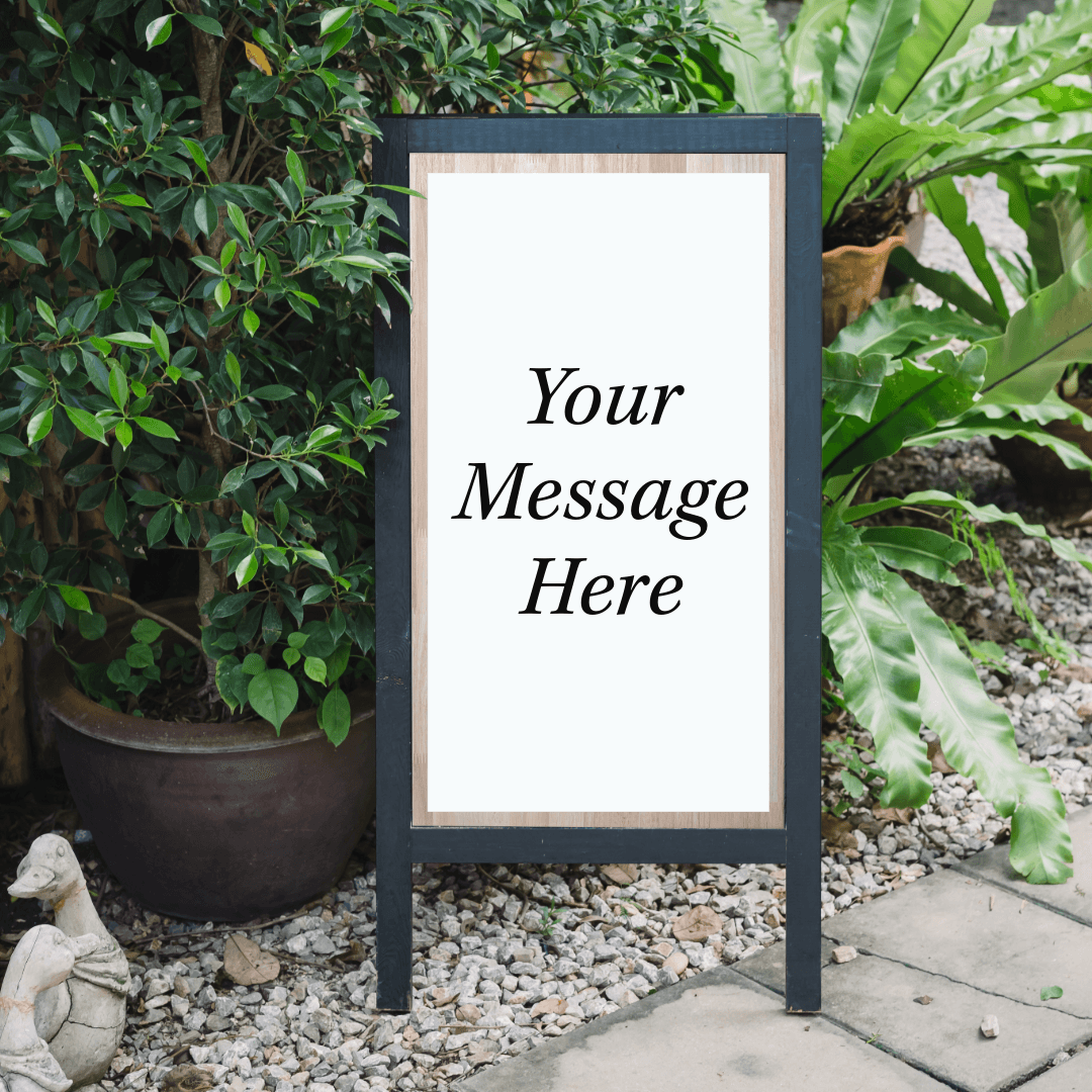 Custom V-Board Signs | Advance Supplies